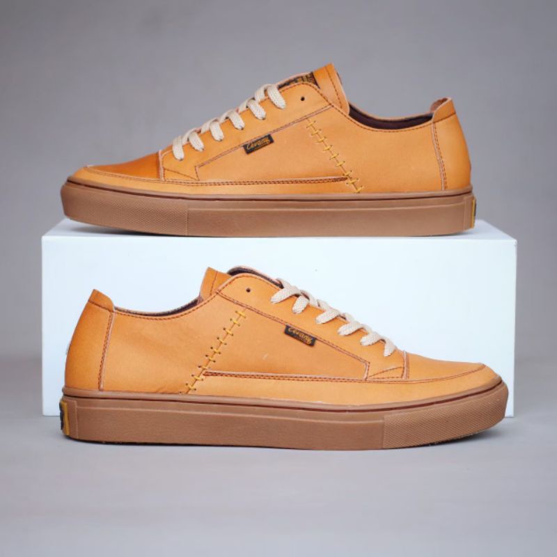 Jual Sepatu Pria Kasual Kulit Asli - CEVANY DANTE LOW - Sepatu Sneakers Pria Model Exodos ...
