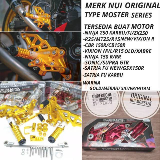 Jual Underbone Nui Monster Ninja 150R/Ninja 150 RR selang ninja ...