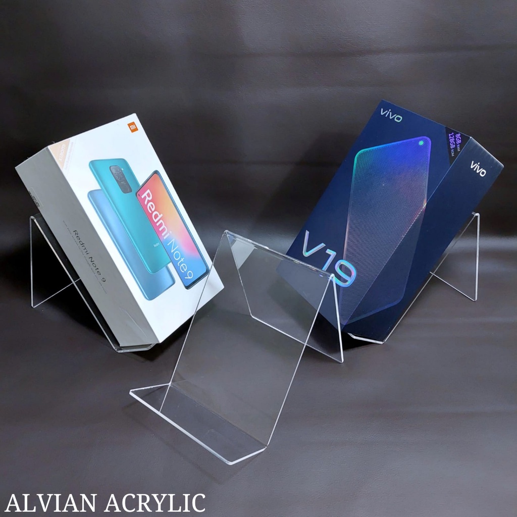 Jual Display Hp Akrilik-Display Handphone-Dudukan Hp Akrilik | Shopee ...