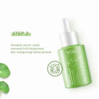Jual YOU Acne Plus Cica Herbs Derma Solution || ACNEPLUS Toner SpotCare ...