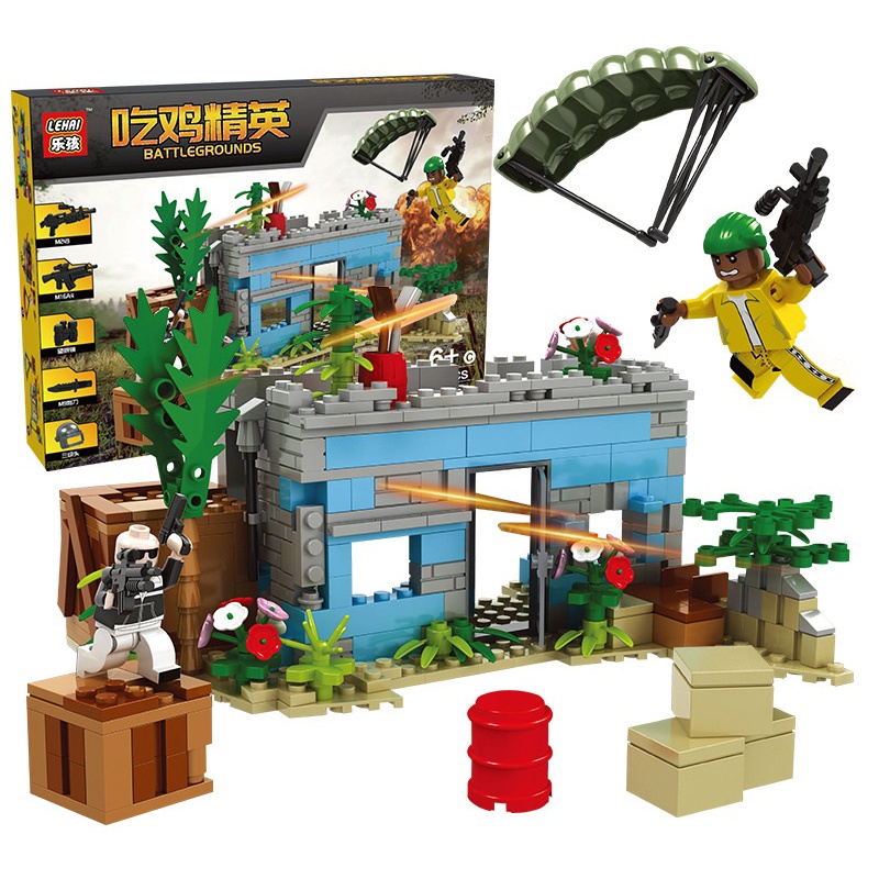 Jual DIY PUZZLE BRICK SUSUN MODEL ISI 3 BOX - 6 HERO SAMA AKSESORIS ...
