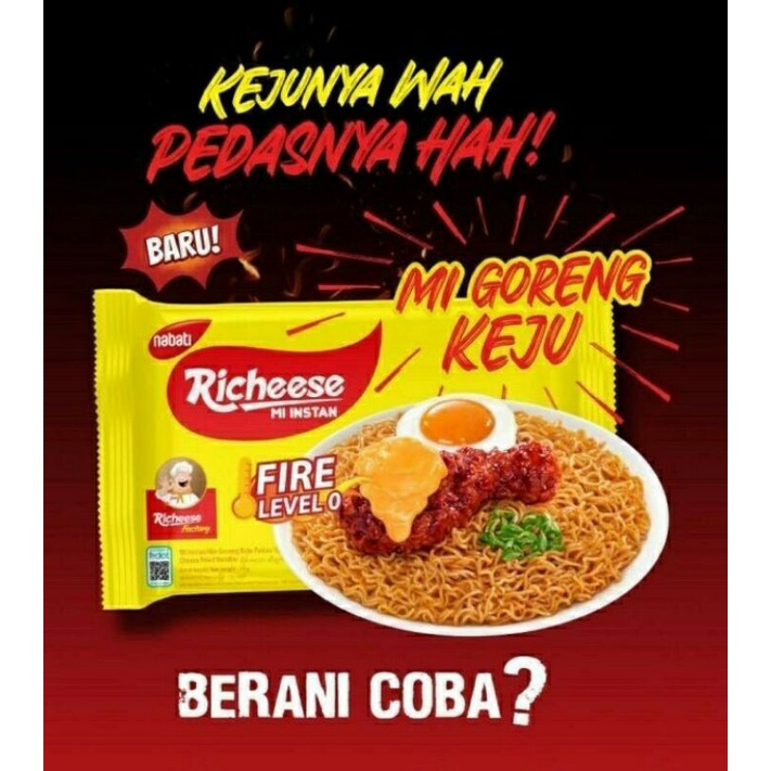 Jual Richeese Nabati Mie Goreng Keju | Shopee Indonesia