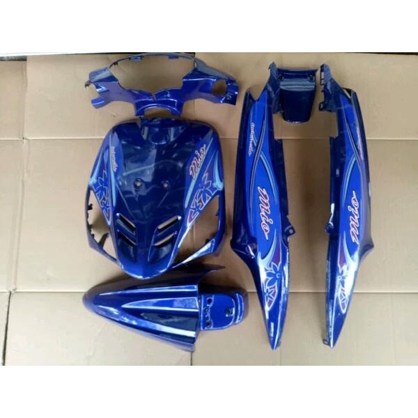 Jual COVER FULL BODY HALUS YAMAHA MIO SPORTY WARNA BIRU | Shopee Indonesia