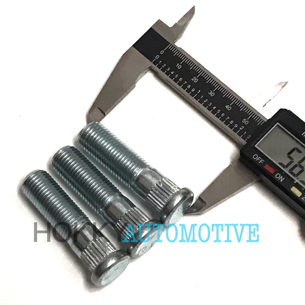 Jual baut roda 14 x 1.5mm panjang 5,6cm / baut roda land cruiser vw ...