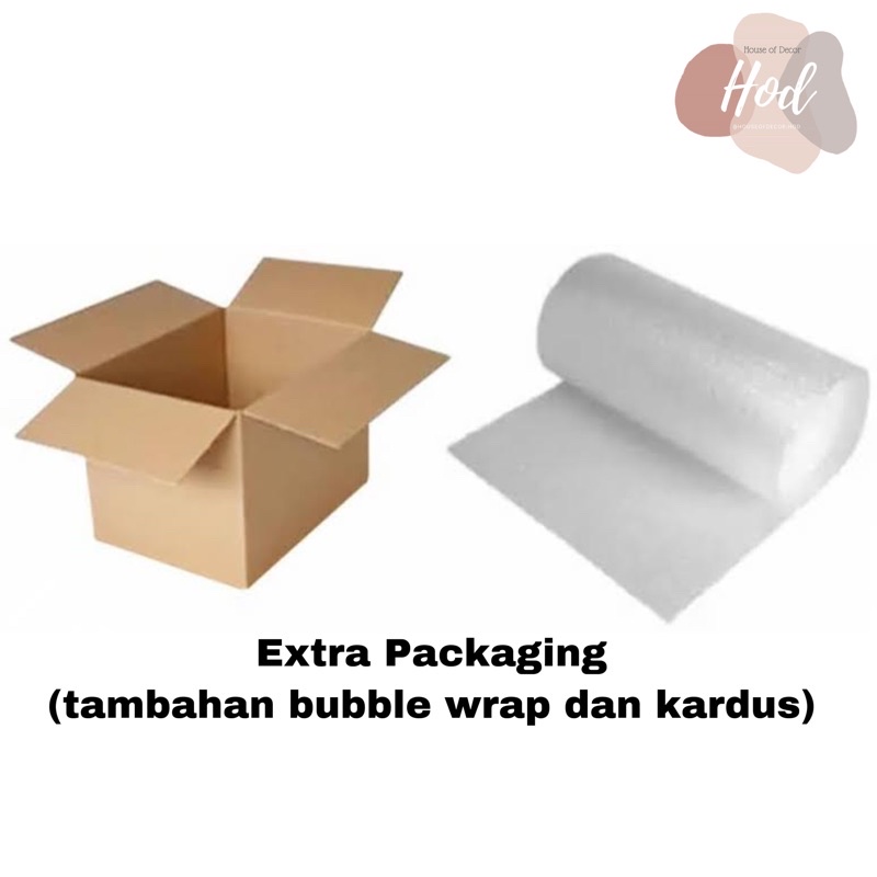 Jual Extra Packaging (Extra Bubble Wrap / Tambahan Potongan Kardus) Untuk Keamanan Kemasan ...