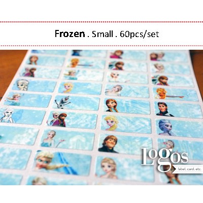 Jual Frozen Sticker. Name Label Small. Stiker karakter Frozen. cocok ...
