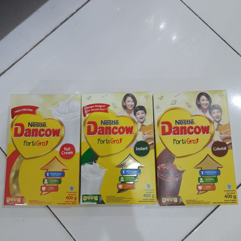 Jual Nestle Dancow Fortigro Coklat / Instan / Full cream 390gr | Shopee ...