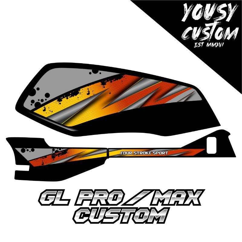 Jual Striping GL PRO/MAX Custom Ritrama Hologram Cutting Laminasi ...