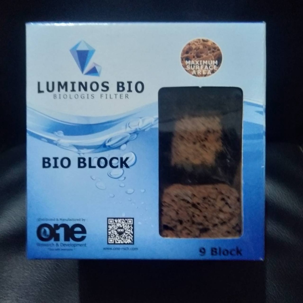 Jual LUMINOS BIO BIO BLOCK 9 BLOCK MEDIA FILTER ALAMI | Shopee Indonesia