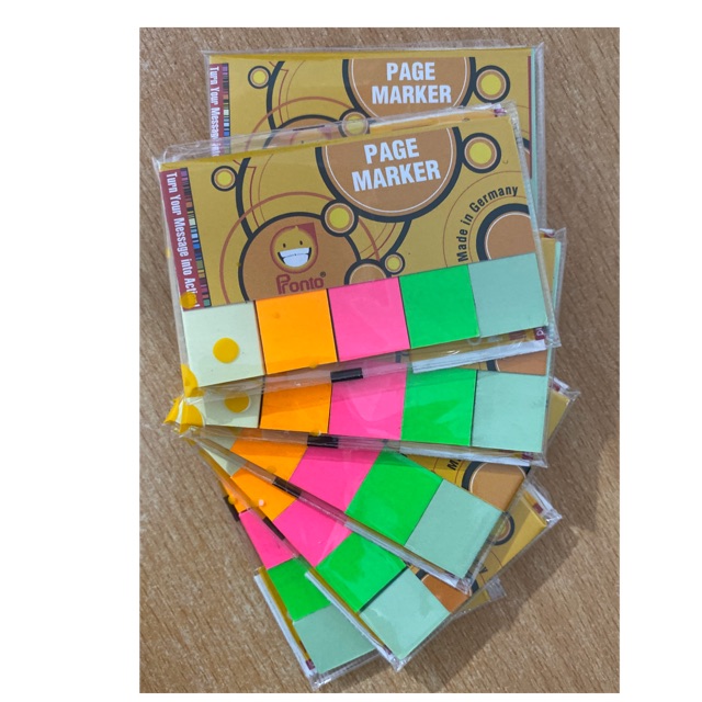 Jual Pronto Page Marker / Sticky Note / Post It pronto 5 W | Shopee ...