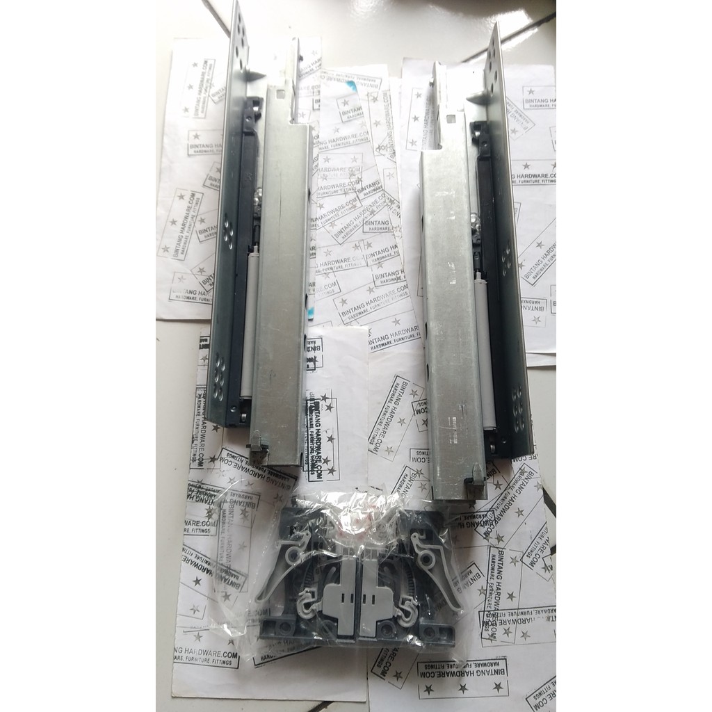 Jual Rel Laci Tandem 35 cm Klip On Slow Motion Double Track Sepasang ...