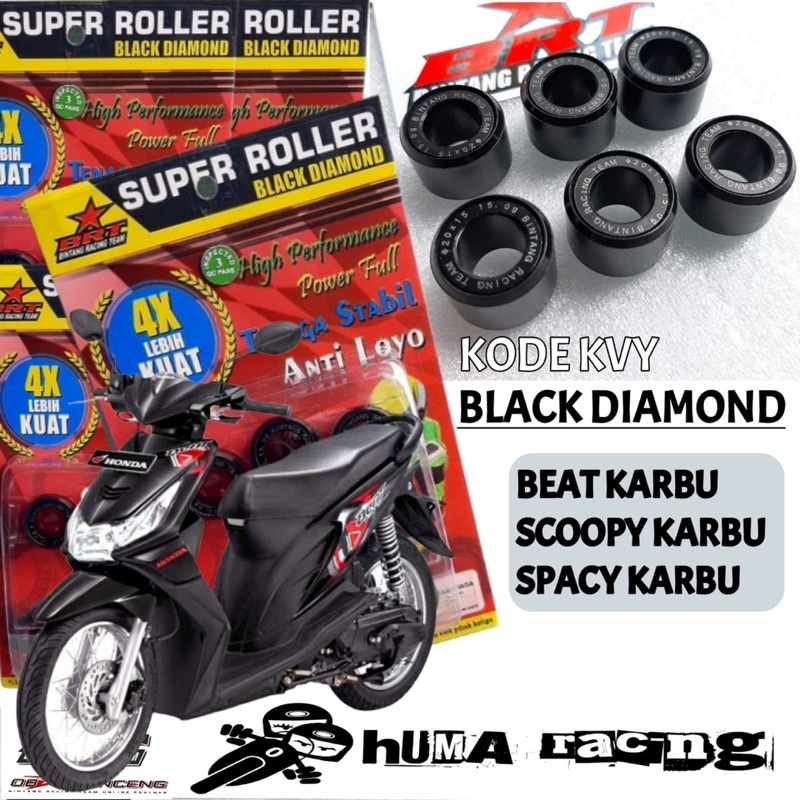 Jual ROLLER ECER BEAT KARBU 7-8-9-10-11-12 ROLLER BLACKDIAMOND BRT ...