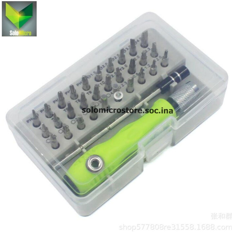 Jual Taffware Obeng 30 in 1 Magnet Screwdrivers Repair Tool Kit for ...