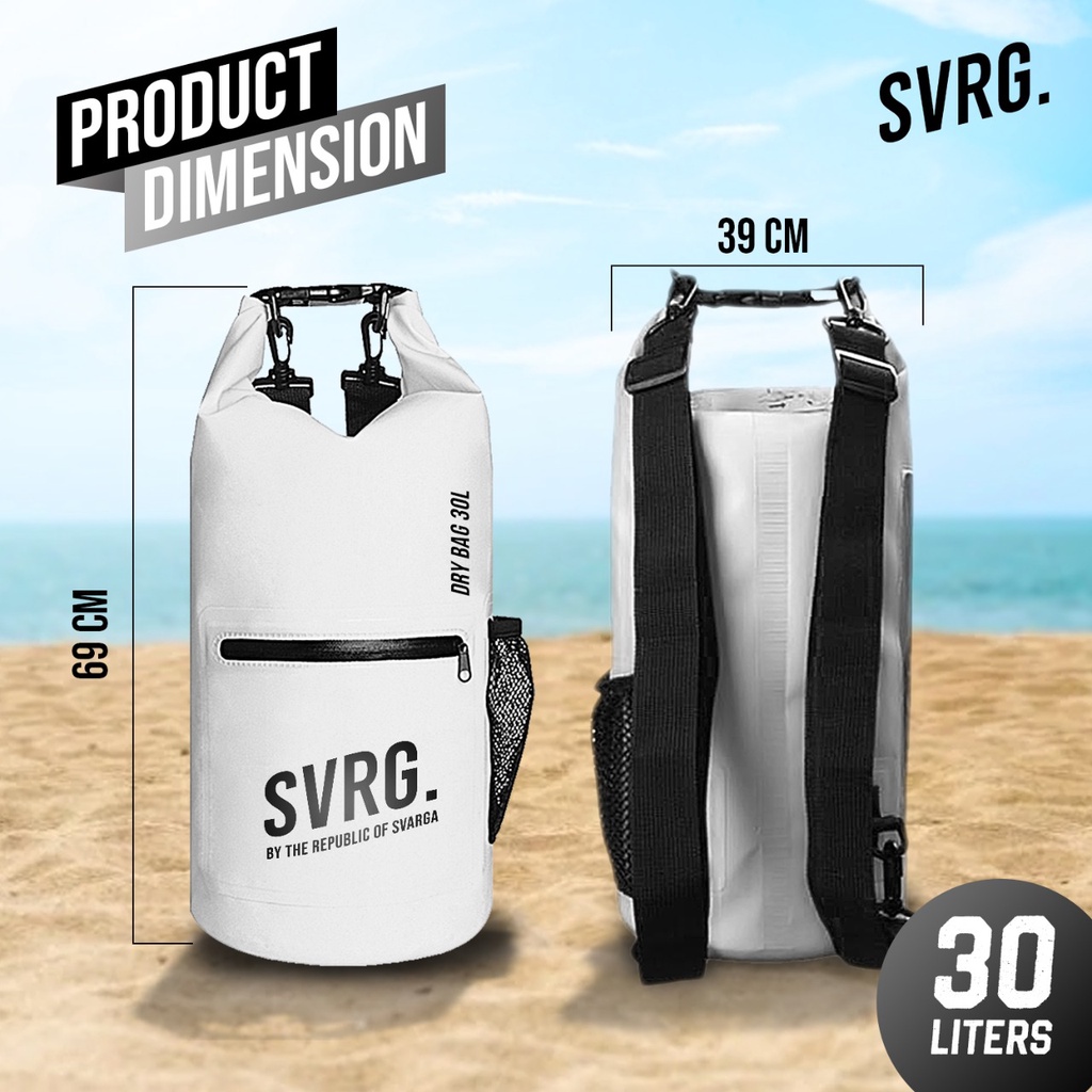 Jual Svarga Dry Bag - Tas Dry Bag Ransel - Tas Waterproof - 5L,10L, 15L, 20L, 30L | Shopee Indonesia