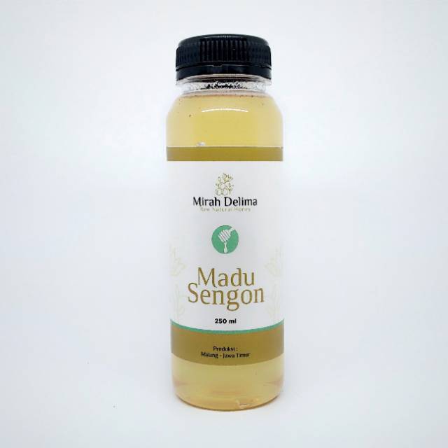 Jual Madu Bunga Sengon - Raw Natural Honey - 250 ml | Shopee Indonesia