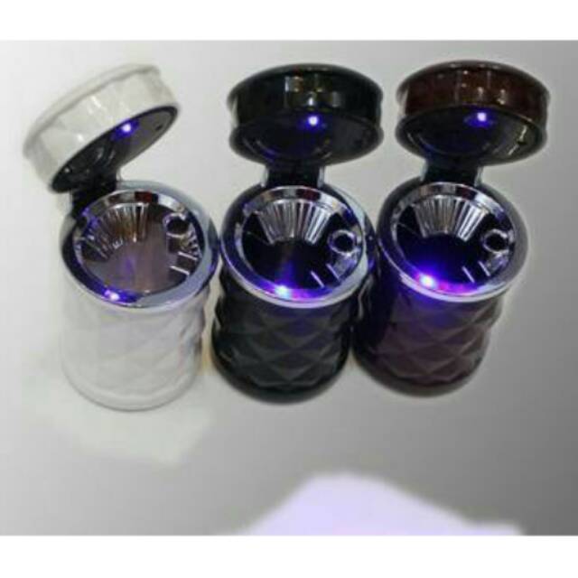 Jual Asbak Mobil Model Berlian tempat rokok elektrik led batuk paru ...