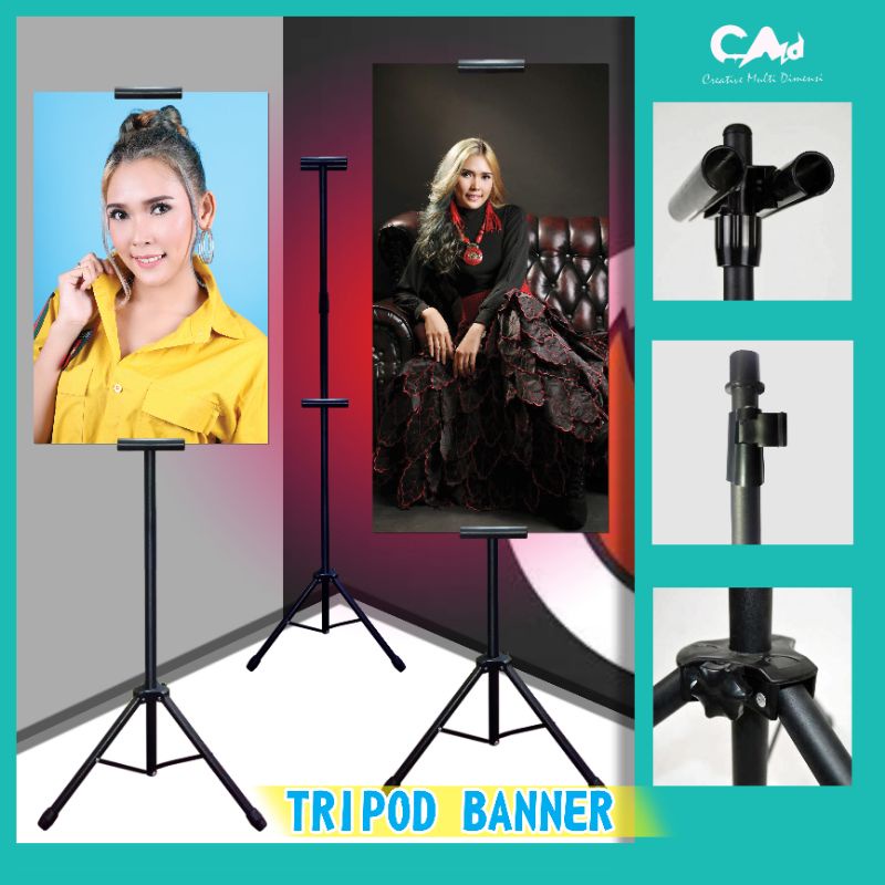 Jual TRIPOD BANNER Dan POSTER | STAND | TIANG RANGKA BAHAN BESI | Media ...