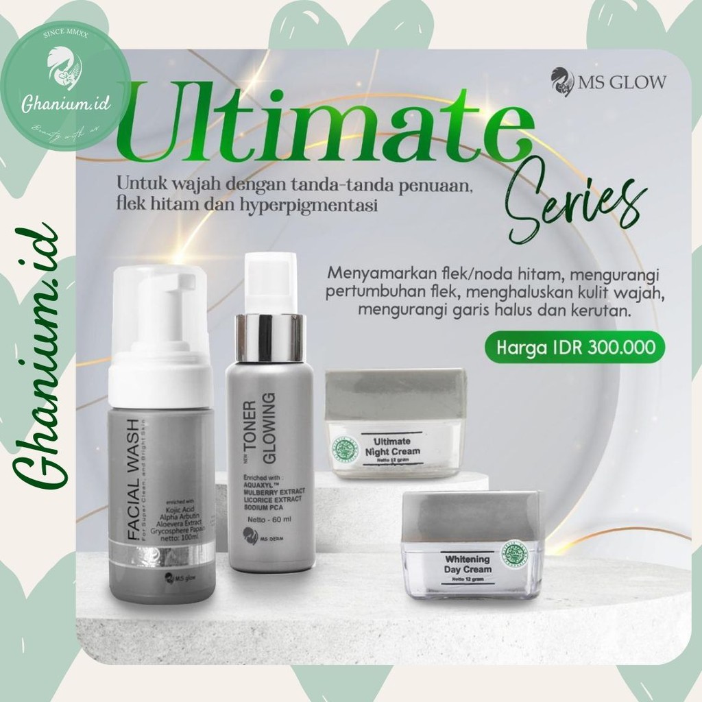 Jual PAKET ULTIMATE MS GLOW / MS GLOW ULTIMATE SERIES | Shopee Indonesia