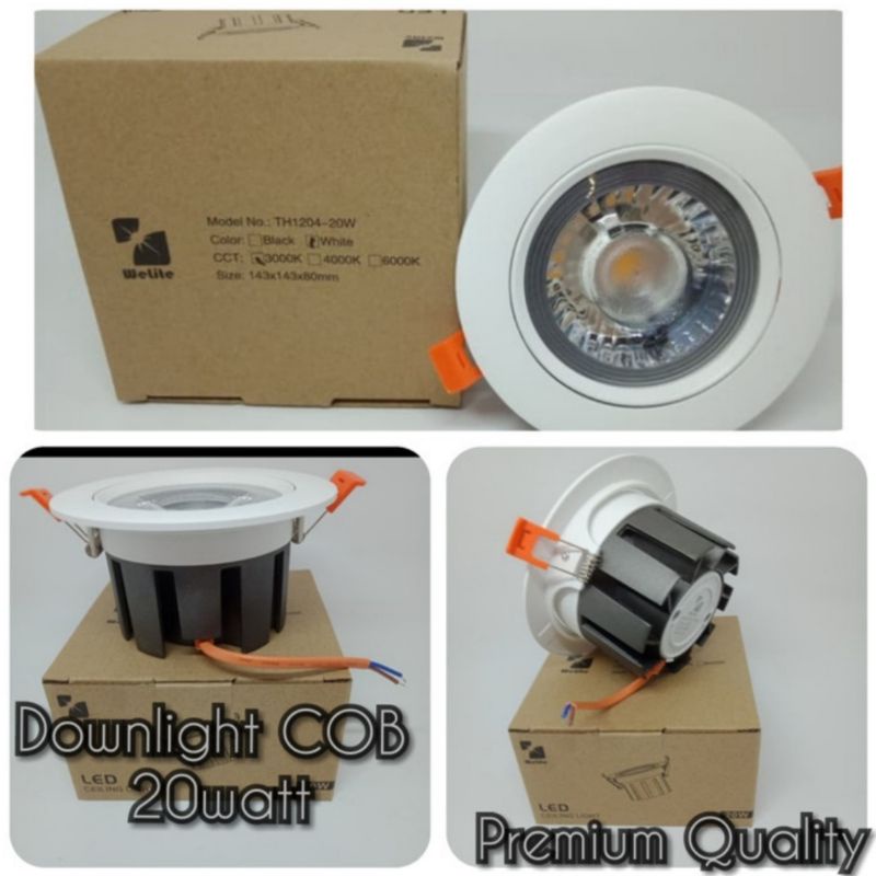 Jual Lampu Downlight COB 20w 20 watt Inbow Spotlight | Shopee Indonesia