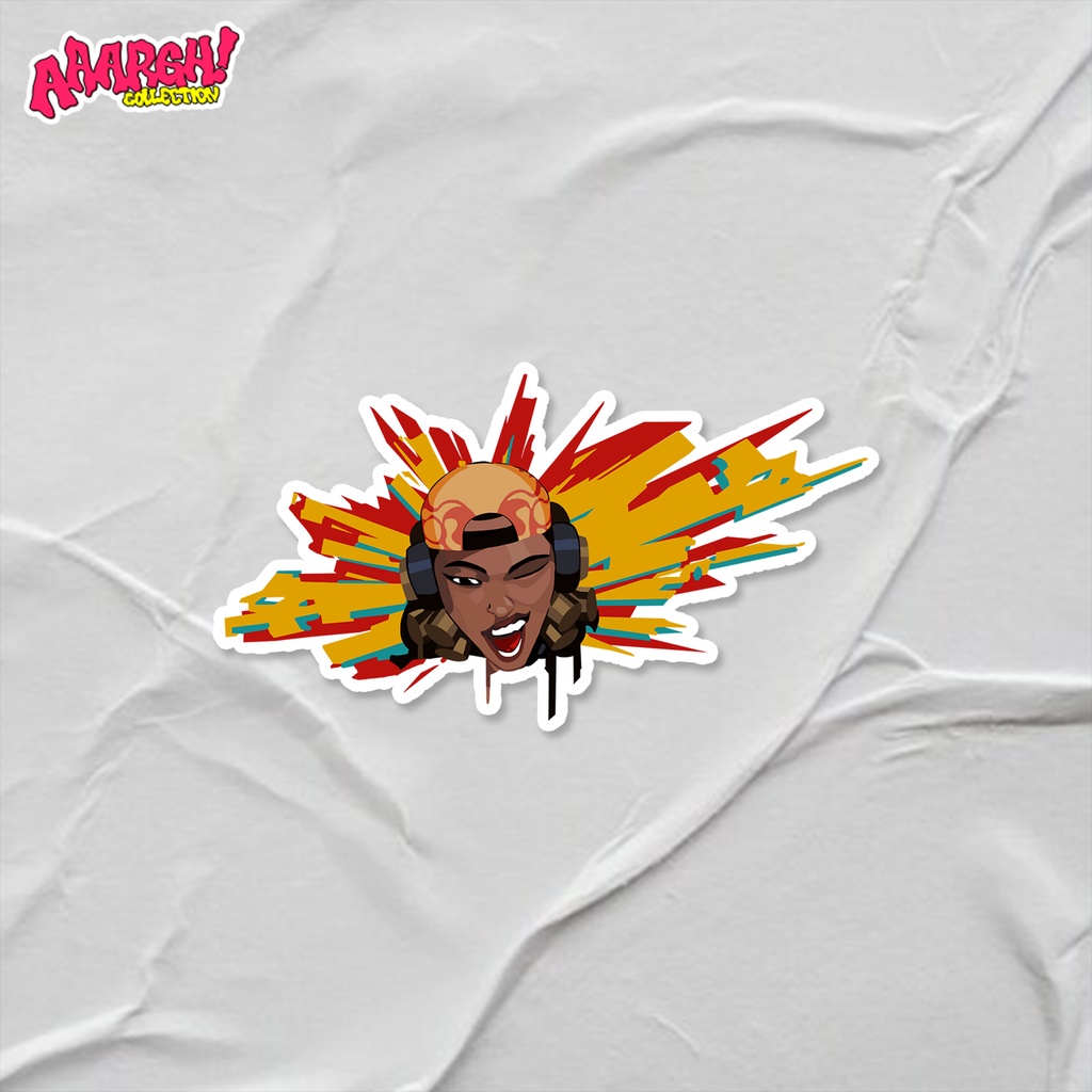 Jual Stiker Spray Valorant | Raze | Shopee Indonesia