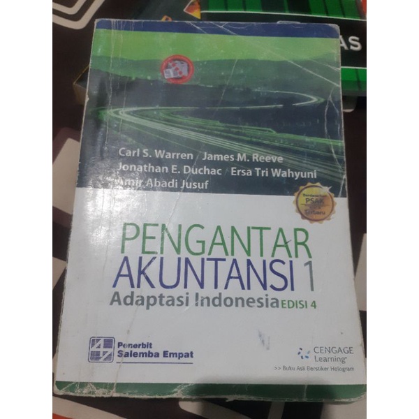 Jual (COD) Buku Pengantar Akuntansi 1 Adaptasi Indonesia Edisi 4 (Preloved/Bekas) | Shopee Indonesia