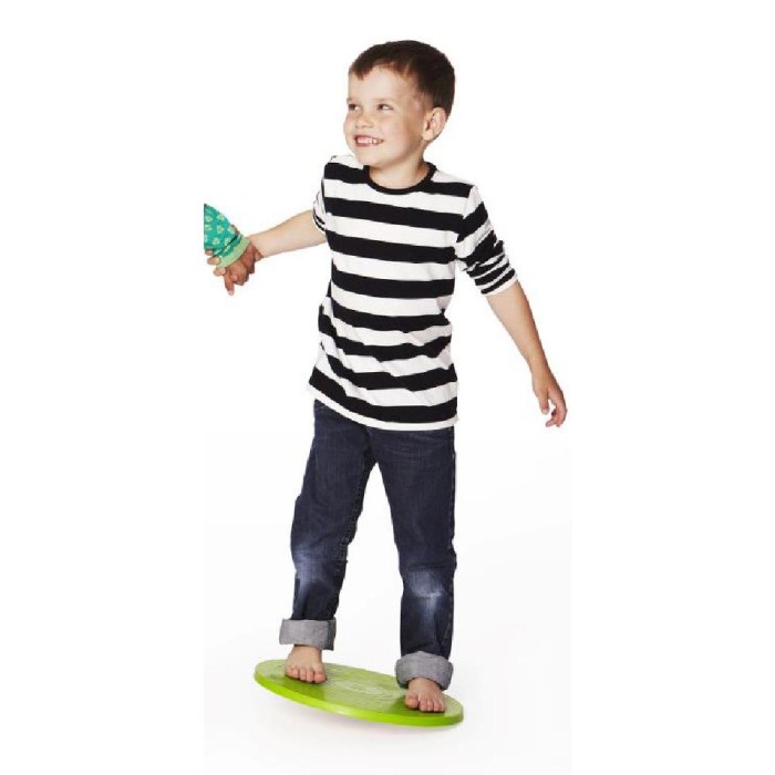 Jual Gonge Balancing Board 35 cm wood Terapi Balance Beam Balok ...