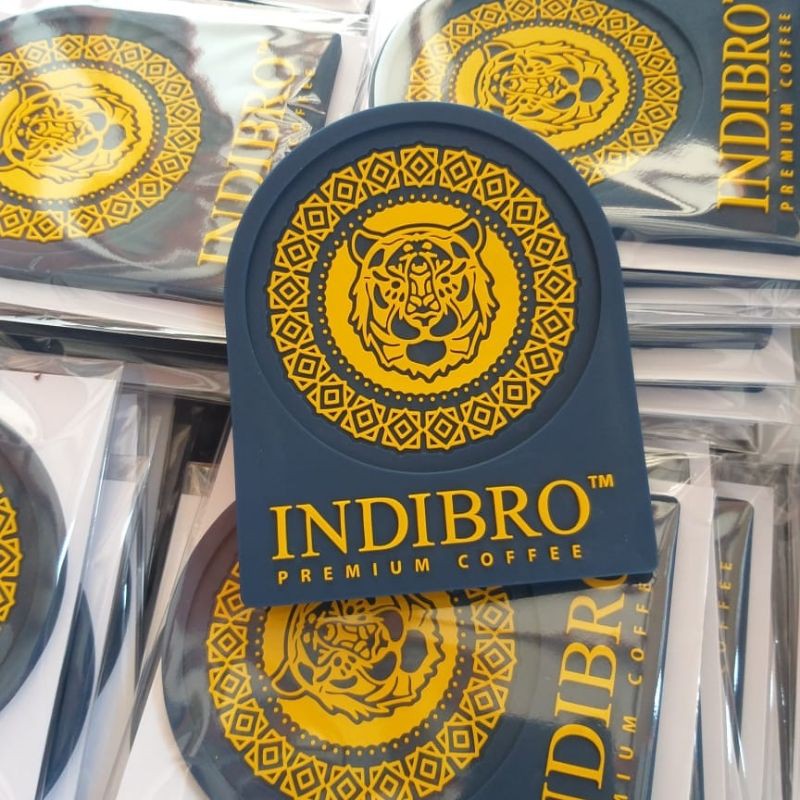 Jual Coaster rubber custom tatakan gelas karet custom termurah | Shopee ...