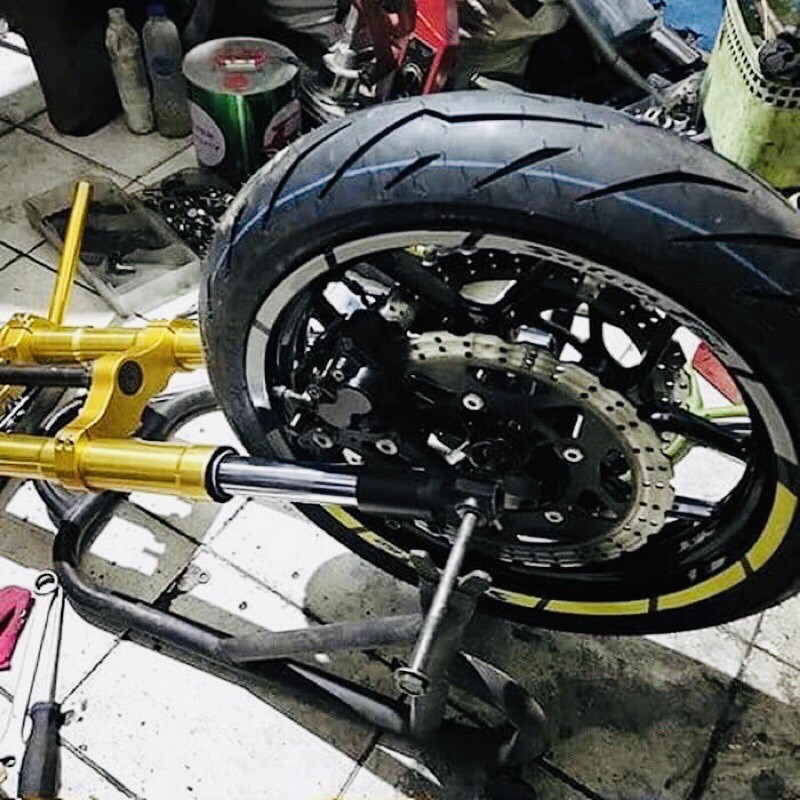 Jual Paket Double disc Satria GSX CBR R15 dll - Kuning | Shopee Indonesia