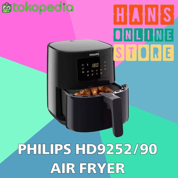 Jual PHILIPS HD9252/90 Digital Air Fryer Spectre - Black Lc | Shopee Indonesia
