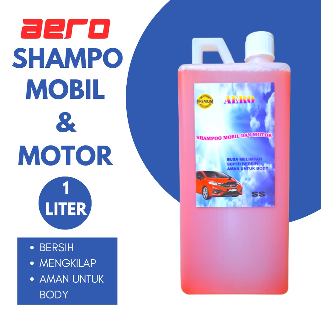 Jual SHAMPO MOBIL DAN MOTOR 1 LITER | Shopee Indonesia