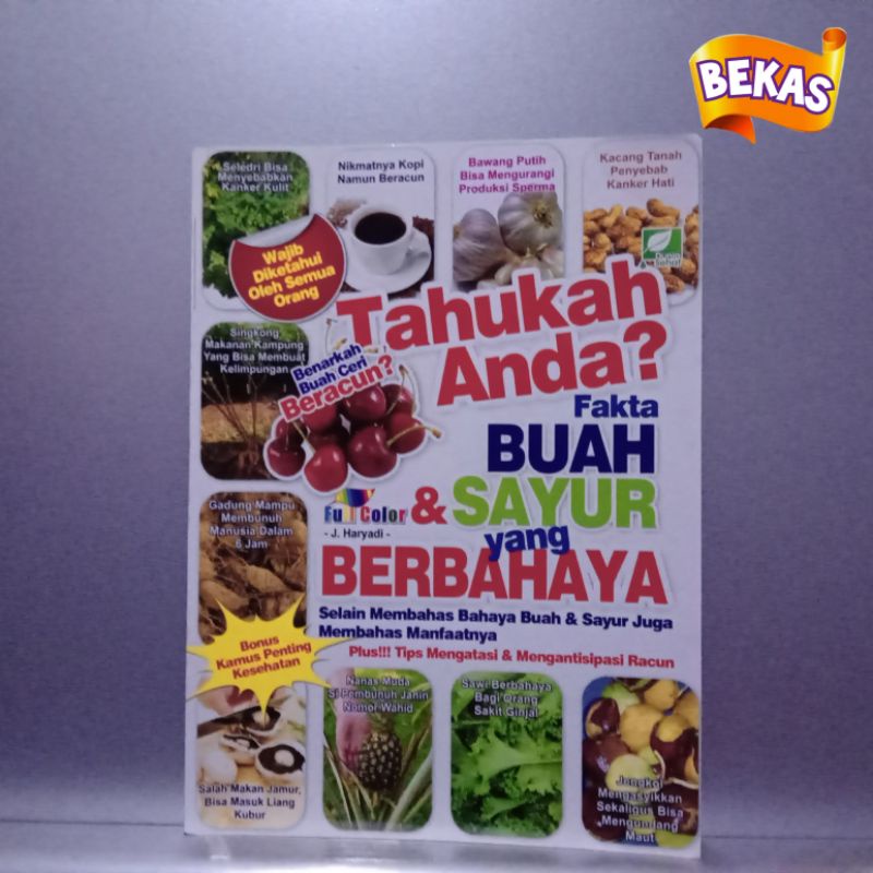 Jual Buku TAHUKAH ANDA - FAKTA BUAH & SAYUR YANG BERBAHAYA | Shopee ... Jual Buku TAHUKAH ANDA - FAKTA BUAH & SAYUR YANG BERBAHAYA | Shopee ...