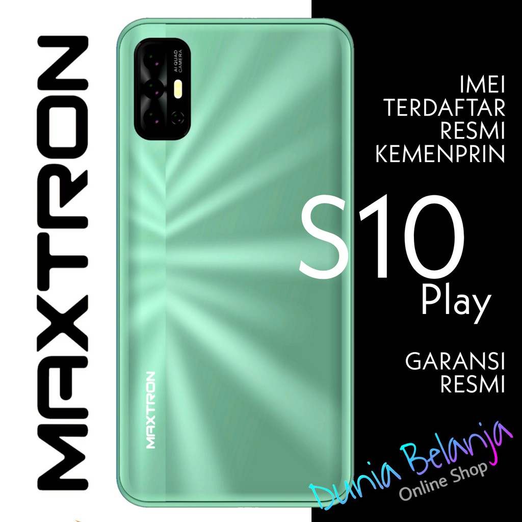 Jual MAXTRON S10 PLAY 4G - RAM 2GB - GARANSI RESMI - HP MAXTRON S10 ...