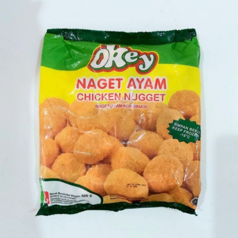 Jual Nuget Nugget Ayam OKEY 500gr | Shopee Indonesia