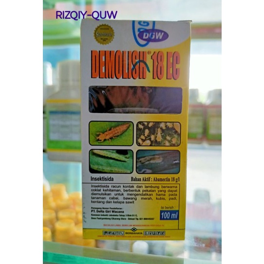 Jual INSEKTISIDA DEMOLISH 18 EC 100ML ABAMECTIN | Shopee Indonesia