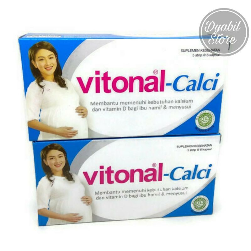 Jual Vitonal Calci | Kalsium Ibu Hamil dan Menyusui | Shopee Indonesia