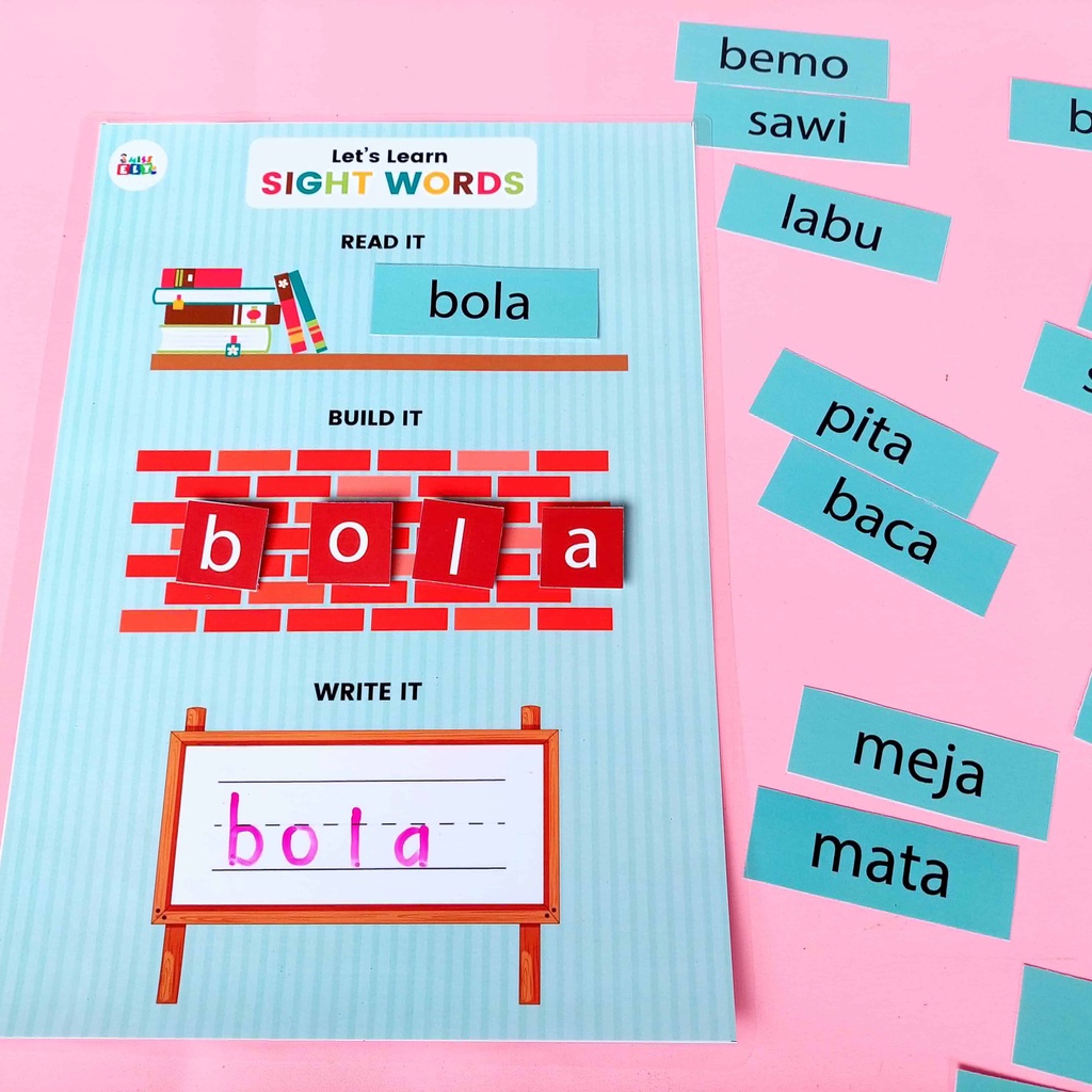 Jual BUSY PACK ALFABETH PRA TK/PAUD 2 3 4 5 / KARTUKATA MEMBACA MENULIS ...