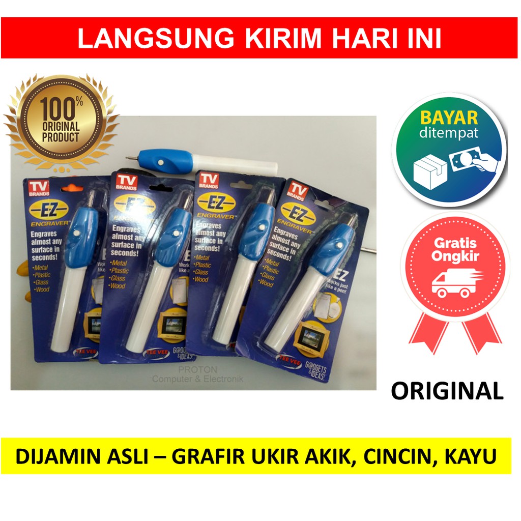 Jual EZ ENGRAVE ENGRAVER IT ALAT UKIR BATU CINCIN AKIK KAYU PLASTIK ...