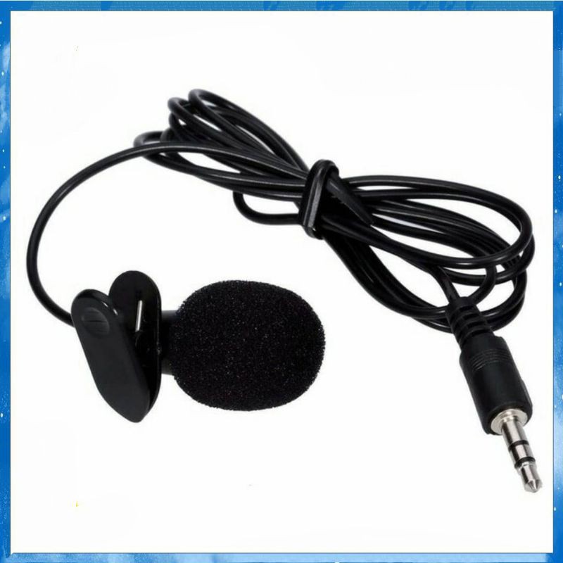Jual MIK MIC VLOG CLIP ON / MICROFON KLIP YOUTUBER AUDIO VLOGGER 3.5MM ...
