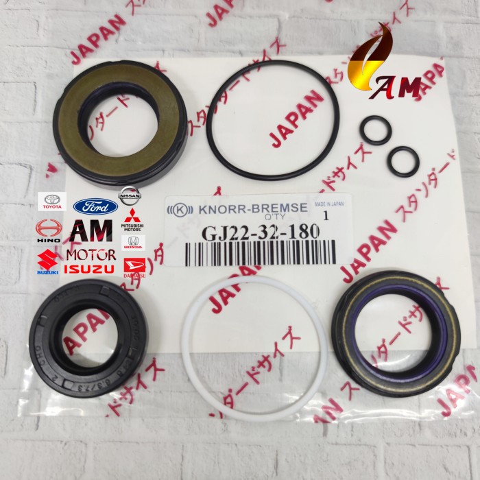 Jual seal power steering kit bawah seal rack steering kia hyundai timor ...
