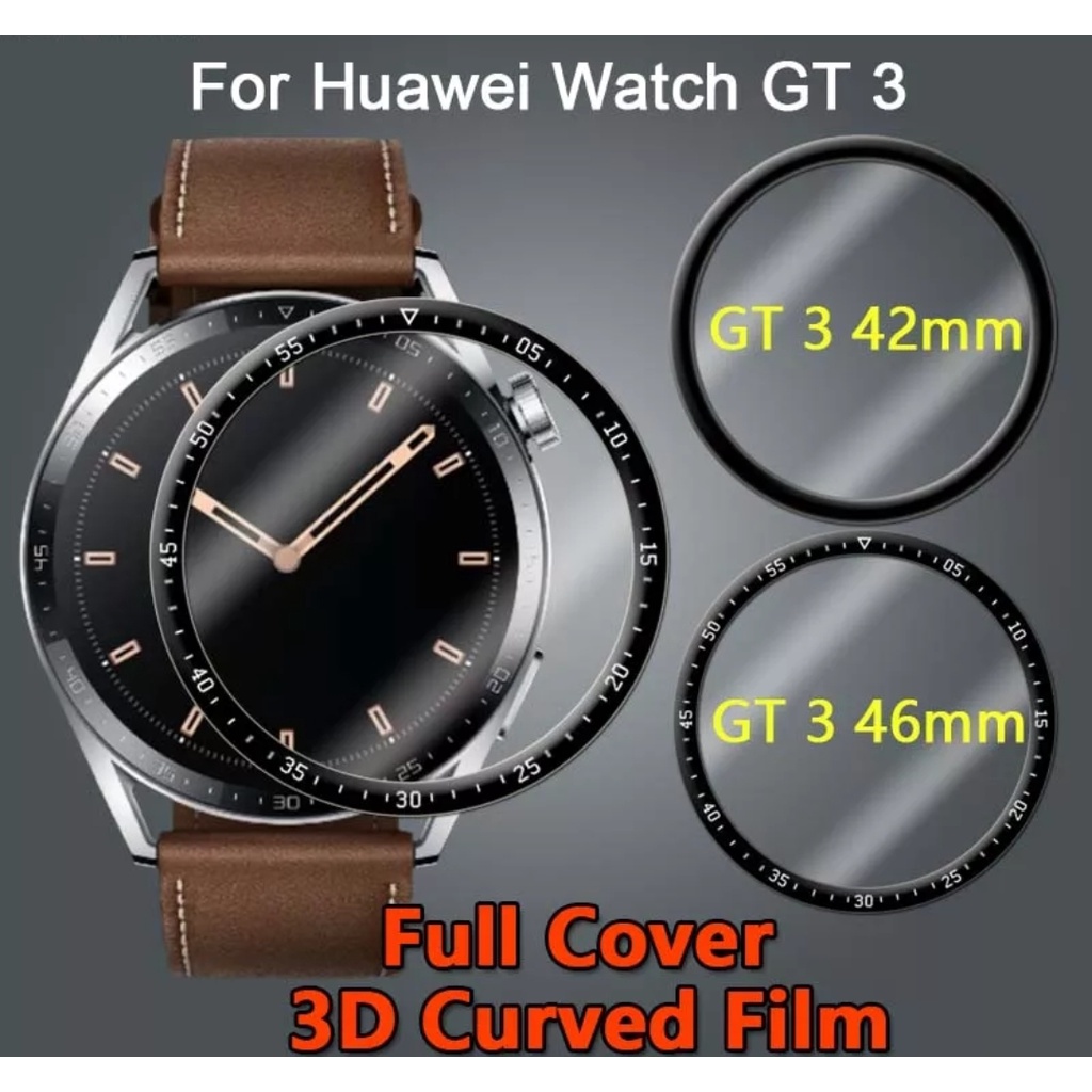 Jual PET Anti gores screen guard HUAWEI WATCH GT 3 4 GT3 GT4 42MM 46MM ...