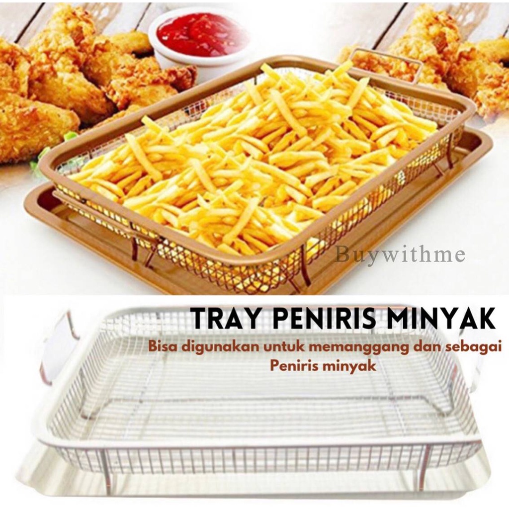 Jual Saringan Minyak Tatakan Gorengan Alas Wadah Gorengan Peniris ...