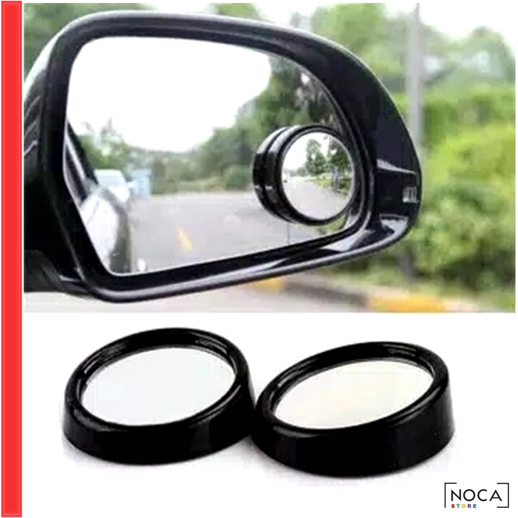 Jual Kaca Spion Mini Cembung Tambahan Wide Angle Anti Blindspot Mirror ...
