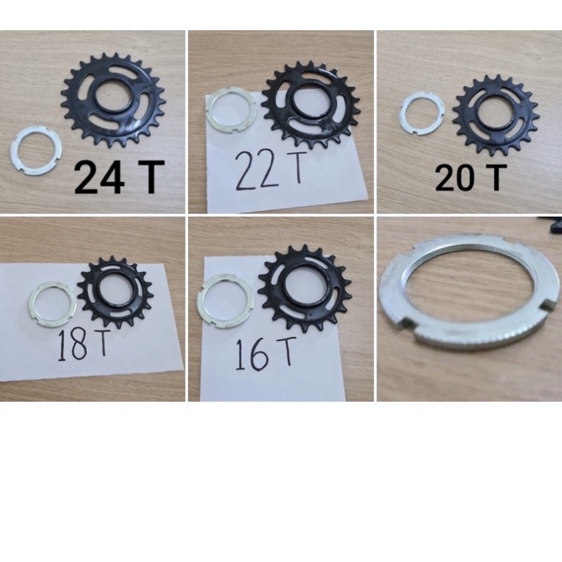 Jual Gear Doltrap 16T, 18T, 20T, 22T, 24T gir cog single fixie gir mati ...