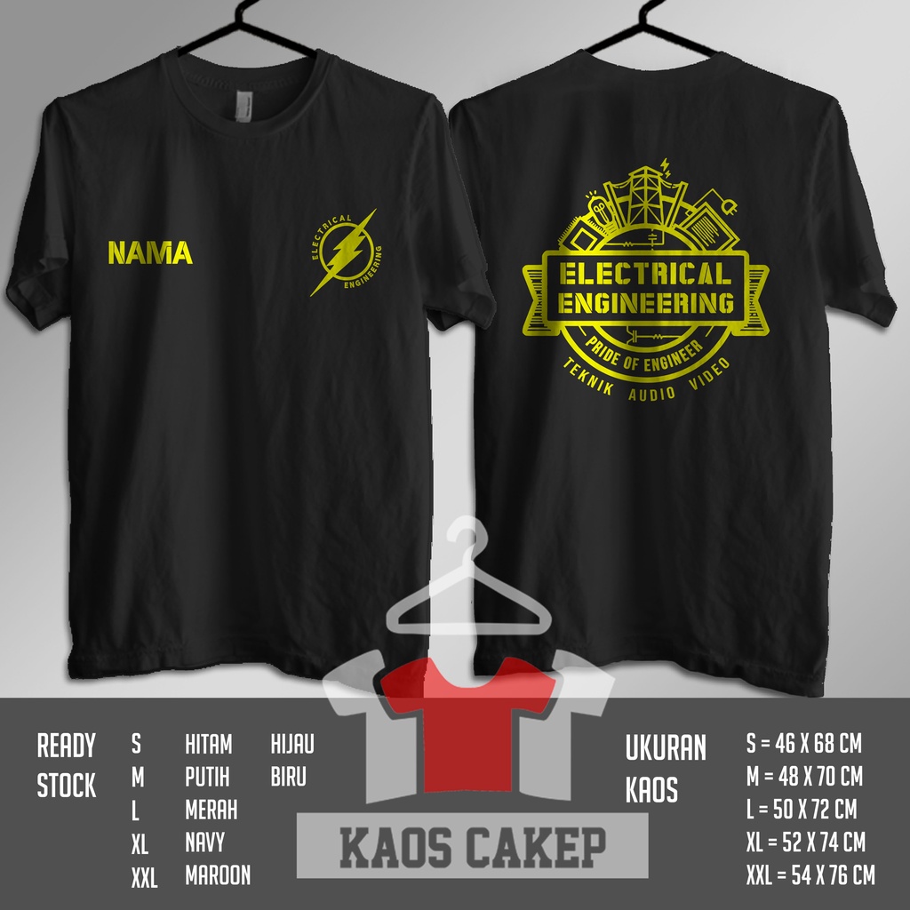 Jual Kaos Electrical Engineering Teknik Audio Video Baju Distro ...