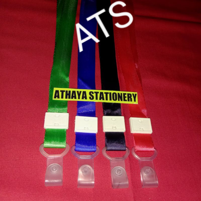 Jual Tali ID card pita 2 cm clip | Shopee Indonesia