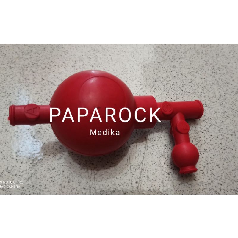 Jual Pipeting bulb pipette filler karet bola hisap | Shopee Indonesia