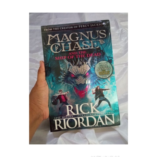 Jual NOVEL FANTASI - MAGNUS CHASE 3 - Magnus Chase and The Ship Of The ...