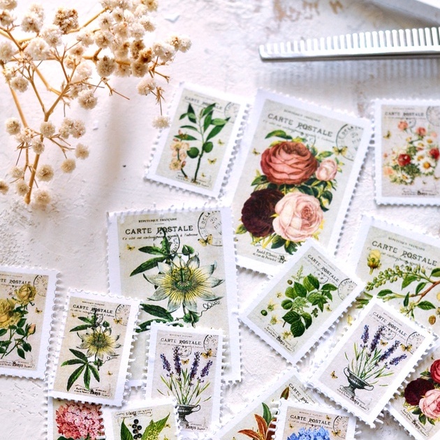 Jual Isi 25 Perangko/Stamps Vintage Sticker | Shopee Indonesia