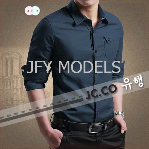 Jual JFY MODELS - READY STOCK BISA COD Kemeja Kerja Polos Formal Pria ...