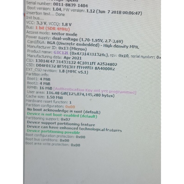 Jual EMMC 128GB BGA 254 MICRON JZ266 Rpmb clean | Shopee Indonesia